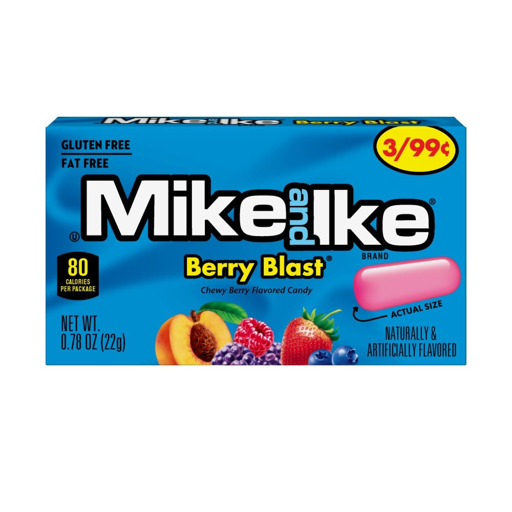 Mike Ike Berry Blast 24 box The Wholesale Candy Shop