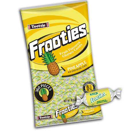 Frooties Pineapple 360/bag – The Wholesale Candy Shop