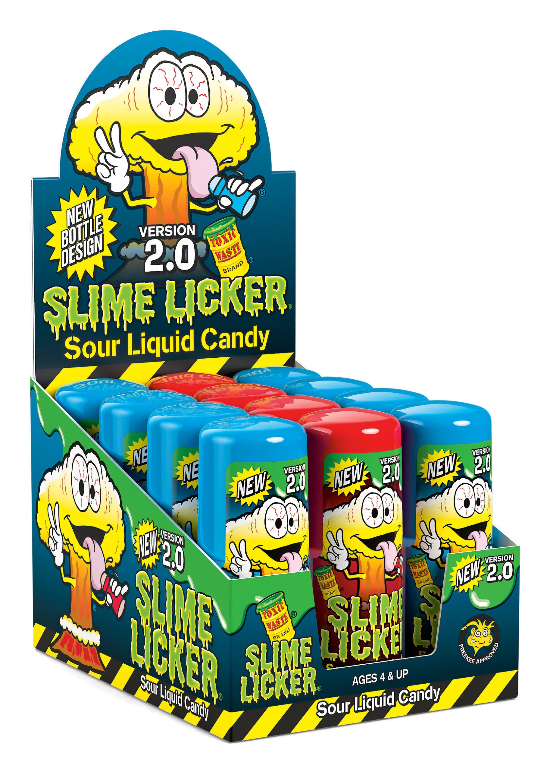 Toxic Waste Slime Lickers 12 in a pack – The Wholesale Candy Shop