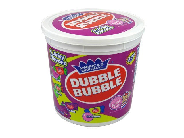 Dubble Bubble Assorted - 300/jar – The Wholesale Candy Shop