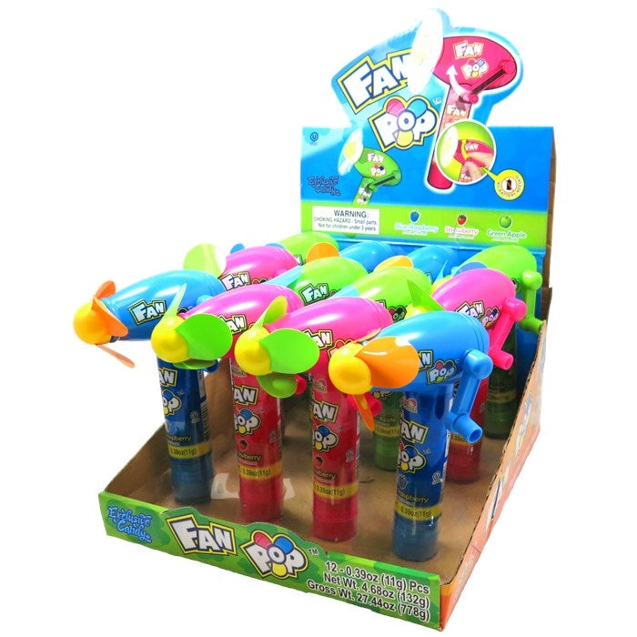 Kidsmania Fan Pop - 12/box – The Wholesale Candy Shop