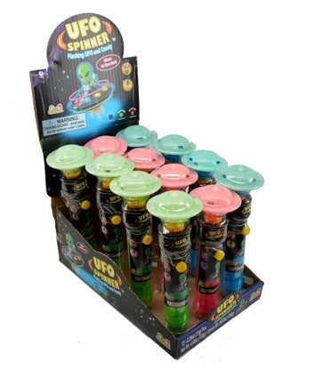 Kidsmania UFO Spinner - 12/box – The Wholesale Candy Shop