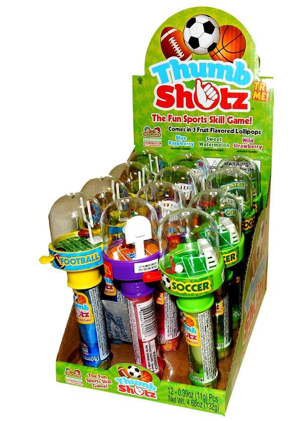 Kidsmania Thumb Shotz 12/box – The Wholesale Candy Shop