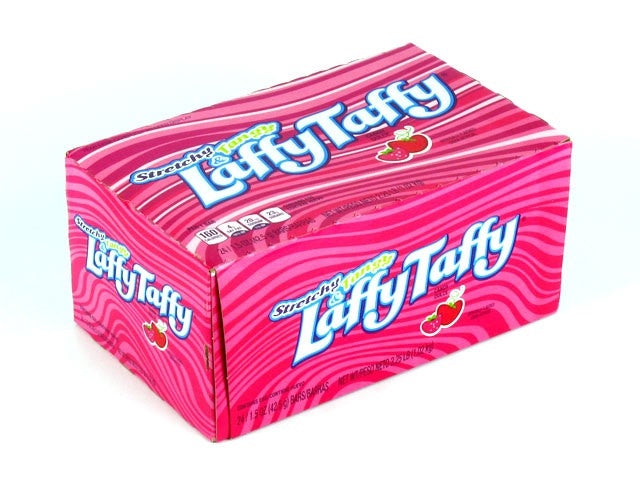 Laffy Taffy Bars Strawberry- 24/box – The Wholesale Candy Shop